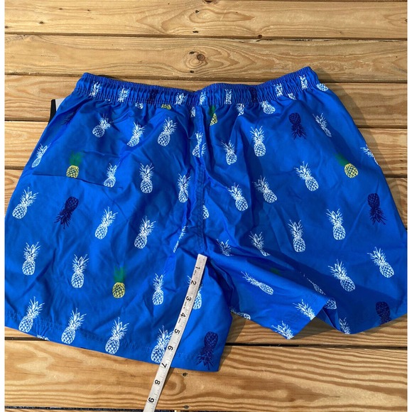 Tsla | Swim | Nwt Tsla Pineapple Swim Shorts Size 2xl Mens Blue | Poshmark